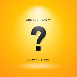 Coming soon loading screen Royalty Free Vector Image