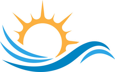 Splash water heart Royalty Free Vector Image - VectorStock