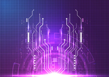Purple Technology Vector Images (over 85,000)