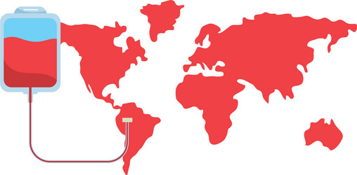 World saving cartoon Royalty Free Vector Image