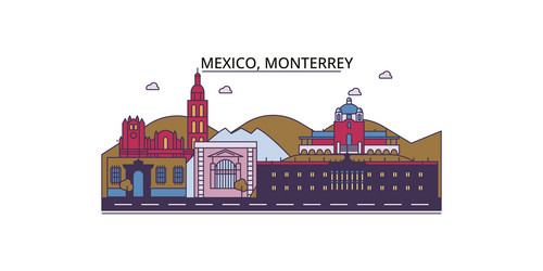Monterrey Mexico Vector Images (over 120)