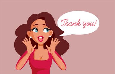 Say Thank You Cartoon Vector Images (over 130)
