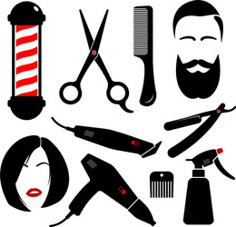Barber machine Royalty Free Vector Image - VectorStock