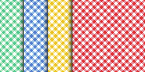 Yellow seamless table cloth texture Royalty Free Vector