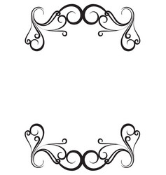 Page divider and design element Royalty Free Vector Image