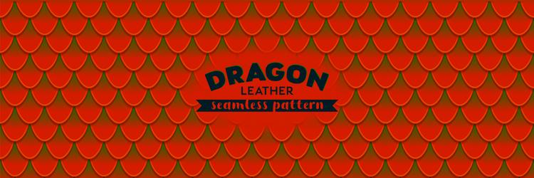Dragon scale seamless pattern texture Royalty Free Vector