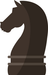 Knight chess piece Royalty Free Vector Image - VectorStock