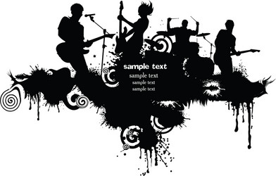 Rock band Royalty Free Vector Image - VectorStock