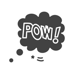 Pow Outlines Vector Images (92)