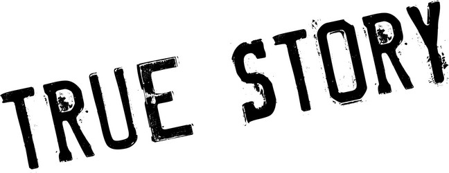 True story rubber stamp Royalty Free Vector Image