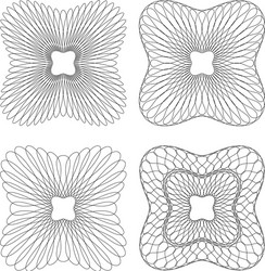 Guilloche Pattern Vector Images (over 16,000)