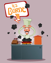 Sad Chef Vector Images (over 570)