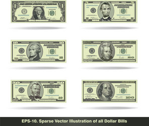 10 Dollar Bill Vector Images (over 250)
