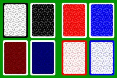 Back Texture Playing Card Vector Images (over 170)