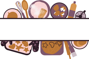Kitchen Border Baking Vector Images (over 340)