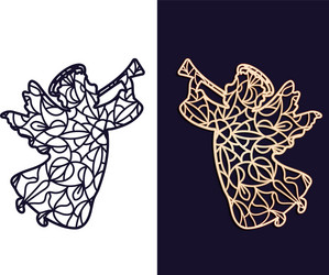 Laser Cut Angel Vector Images (over 110)