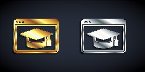 Gold Silver Graduation Vector Images (over 530)
