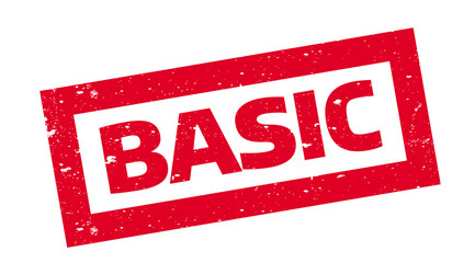 Basic rubber stamp Royalty Free Vector Image - VectorStock