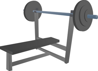 Cartoon Bench Press Vector Images (over 160)
