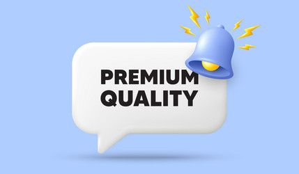 Premium quality tag high product sign click here Vector Image