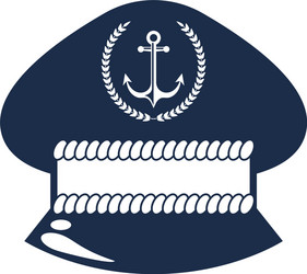 Nautical hat sailor Royalty Free Vector Image - VectorStock