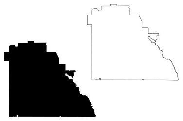 Polk county florida us county united states Vector Image