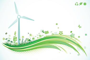 Acrylic eco background Royalty Free Vector Image