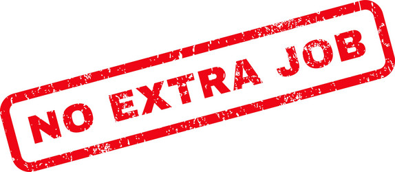 Extra text rubber stamp Royalty Free Vector Image