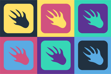 Alligator Footprint Art