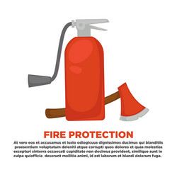 Cone fire bucket firefighter firefighting Vector Image