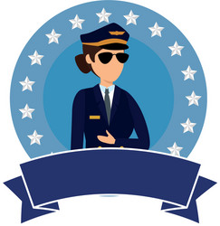 Pilot Avatar Vector Images (over 1,400)