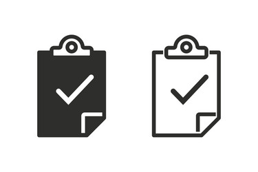 Task done icon simple event time Royalty Free Vector Image