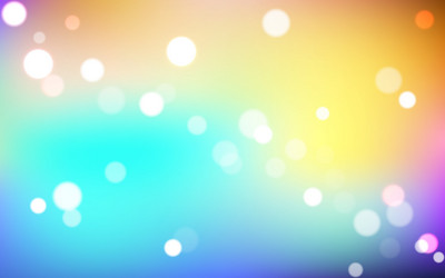 Colorful rainbow bokeh soft light backgrounds Vector Image