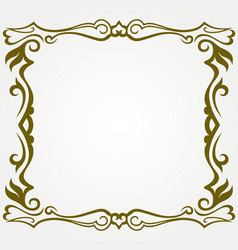 Decorative frames Royalty Free Vector Image - VectorStock