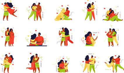 Friends Hug Vector Images (over 11,000)