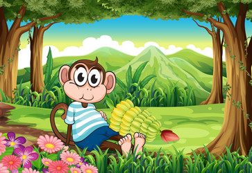 Monkey Stomach Vector Images (93)