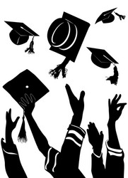 Happy graduation Royalty Free Vector Image - VectorStock