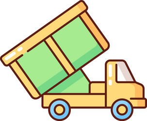 Roll Off Dumpster Vector Images (22)