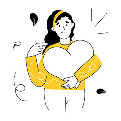 Self esteem Royalty Free Vector Image - VectorStock