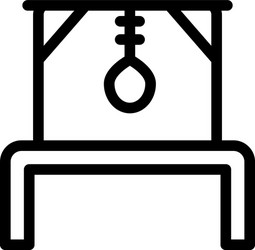 Death rope Royalty Free Vector Image - VectorStock