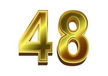 Number 48 Vector Images (over 500)