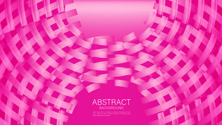 Pink abstract background wave Royalty Free Vector Image