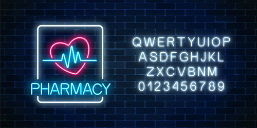 Pharmacy Font Store Vector Images (67)