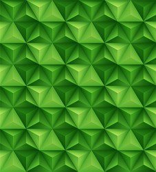 Abstract geometric triangle seamless 3d texture Vector Image