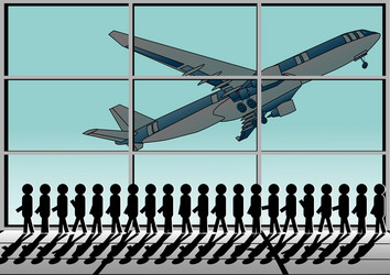 Queue Silhouette Vector Images (over 330)