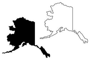 Alaska Map Vector Images (over 3,100)