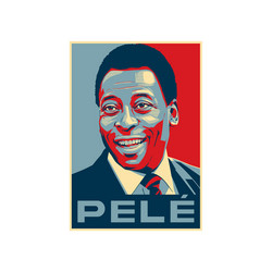 Pele 10 Royalty Free Vector Image - VectorStock