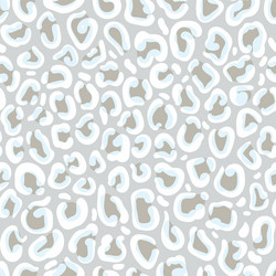 Leopard print repeat pattern design with pink Vector Image