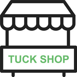 Shop closed icon on white background Royalty Free Vector