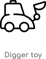 Digger Outline Vector Images (over 3,800)